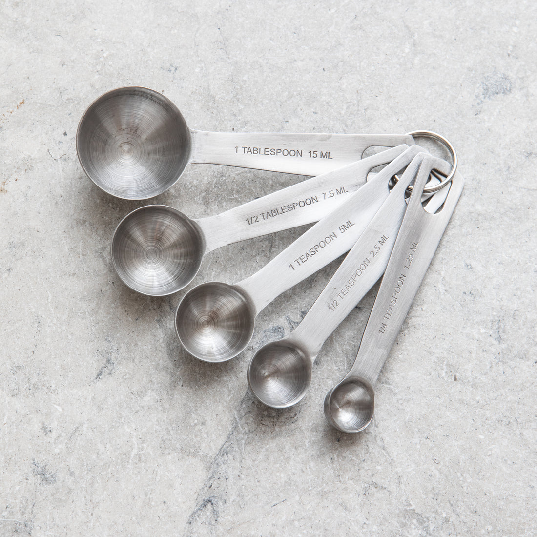 Stainless Steel Measuring Spoons – Great British Chefs Shop